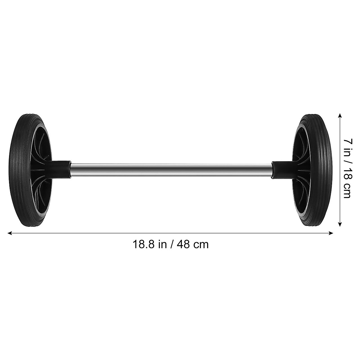 1 Set Trash Can Spare Parts Plastic Garbage Can Wheels Plastic Trash Can Wheels Garbage Can Accessories Trash Can Accessories Trash Can Pulley Premium Trash Can Wheels