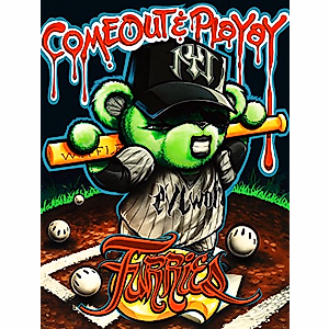 Baseball Furries by Erni Vales of EVLworld Print Edition