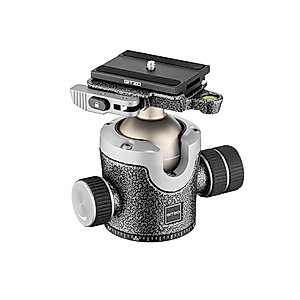 Gitzo Series 4 Centre Ball Head, for DSLR, SLR Camera Tripods, Ball Head with Lever Lock, Compatible with Systematic and Mountaineer Tripods, Professional Photography Accessories, Load Capacity 30 Kg
