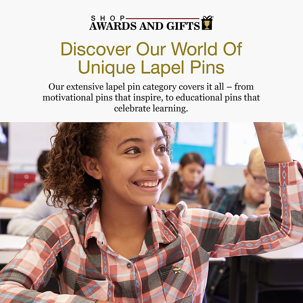 SHOP AWARDS AND GIFTS Star Performer Lapel Pins for Students, Appreciation, Reward, School, Employee Recognition, Bulk Pack of 12, Poly Bagged, 7/8 Inch