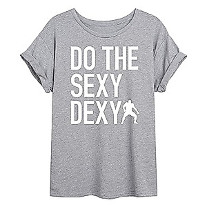 Instant Message - Do The Sexy Dexy - Women's Oversized T-Shirt - Size X-Large Heather Grey