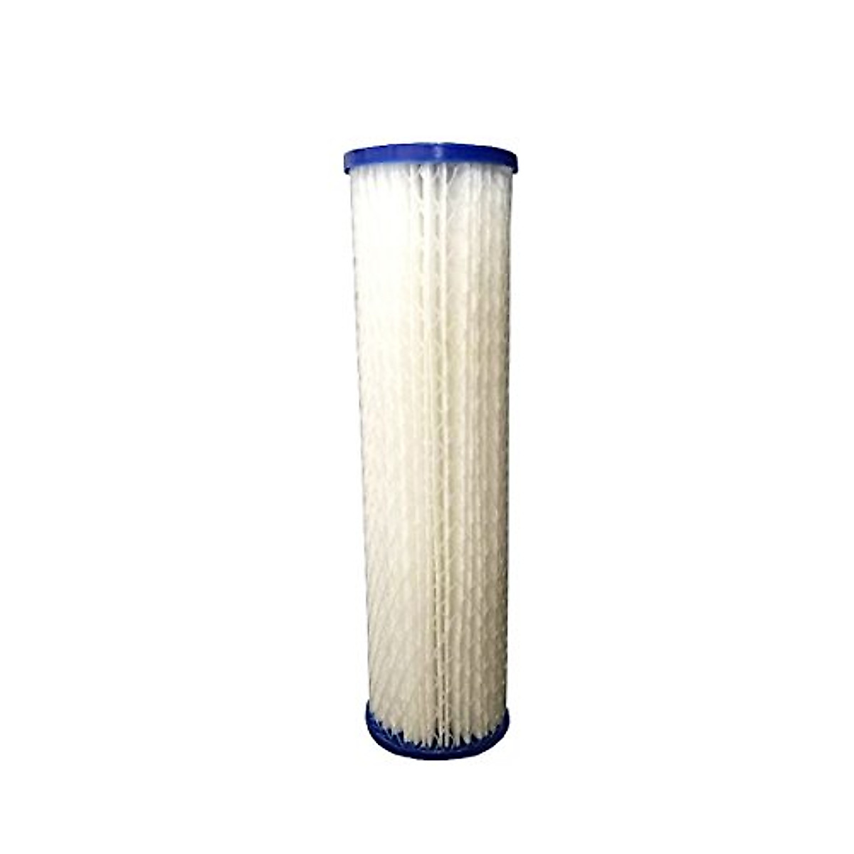 WF-PE1020 2.5-inch x 9-3/4-inch Pleated Sediment Water Filter Cartridge, fits in 10-inch standard size housings of undersink RO or filtration systems (6 Pack, 20 Micron)