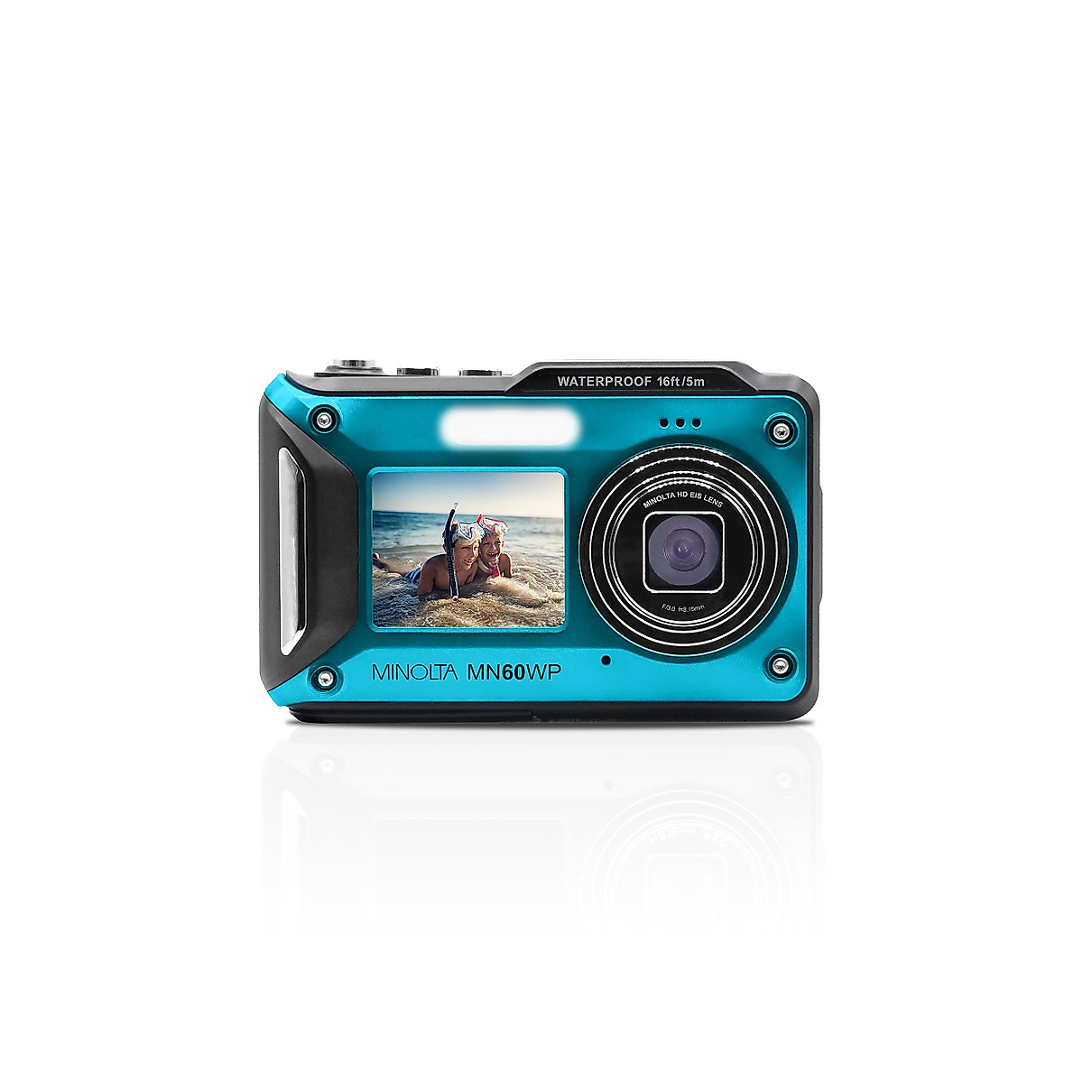 Minolta MN60WP 48MP / 4K Ultra HD Dual Screen Waterproof Digital Camera