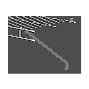 ClosetMaid 75355 Wire Shelf End Caps, 24 Large and 60 Small, 84 Pack, White