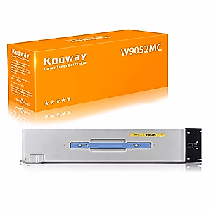 kooway Remanufactured W9050 W9052MC Toner Cartridges Replacement for HP MFP E87640 E87650 E87660-52000 Pages (W9052 Yellow 1 Pack)