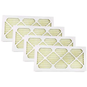 Nispira Premium Filter Replacement Set Compatible with Vornado Air Quality System Air Purifier AQS 500, 4 Sets