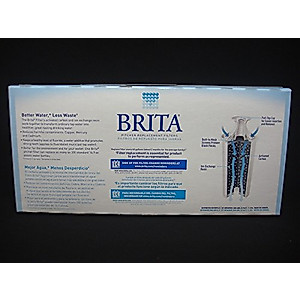 Brita 5 Pitcher Replacement Advanced Water Filter Model # OB03 (Total 1 Box)