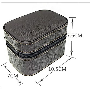LHLLHL Leather Case With Zipper Bracket And Drop-proof Packaging Box