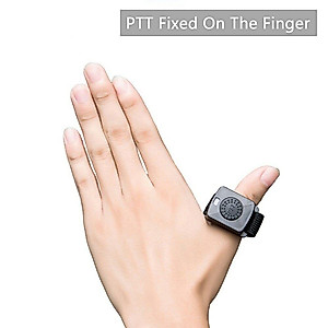 BAOFENG Walkie Talkie Wireless Headset, Hands-Free K1 Plug PTT Earphone with Noise Cancelling Mic UV-82 UV-5R Walkie Talkie(K Plug, K Connector)