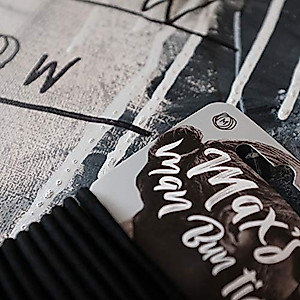 No Tangle, No Damage Soft Hair Elastics, Supports 7-8 Pounds of Hair, Metal Free - 12 Pack 4mm Strong Man Bun hair Ties