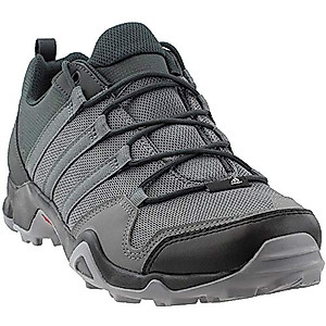 adidas Men's Terrex AX2R Carbon/Grey Four/Solar Slime 12