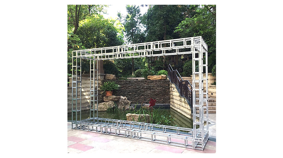 Susire 3Packs Square Box Truss Trussing Segment Kit for Tent System DJ ...