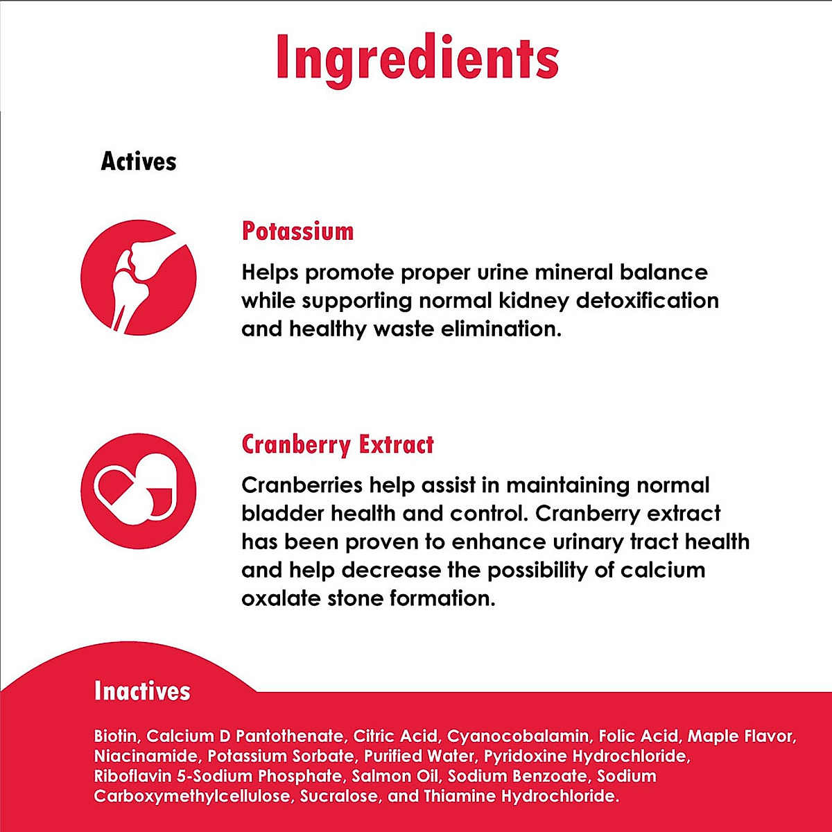 K-Plus Potassium Gluconate Renal Gel Plus Cranberry and EPA for Dogs and Cats - Veterinarian Approved Renal Supplement - Supports Potassium Balance - (6 Pack, Gel)