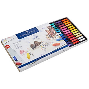Faber-Castel FC128272 Creative Studio Soft Pastel Crayons (72 Pack), Assorted