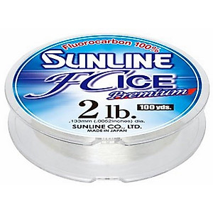 Sunline 63042334 FC Ice Premium 3 Lb FC Ice Premium, Clear, 100 yd