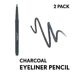 Covergirl Perfect Point Plus Charcoal Color Eyeliner Pencil, 0.008 Ounce (Pack of 2)