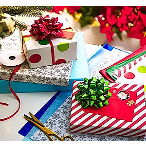 American Greetings 200 Sheet Bulk Winter Assortment Christmas Tissue Paper for Birthdays and All Occasions