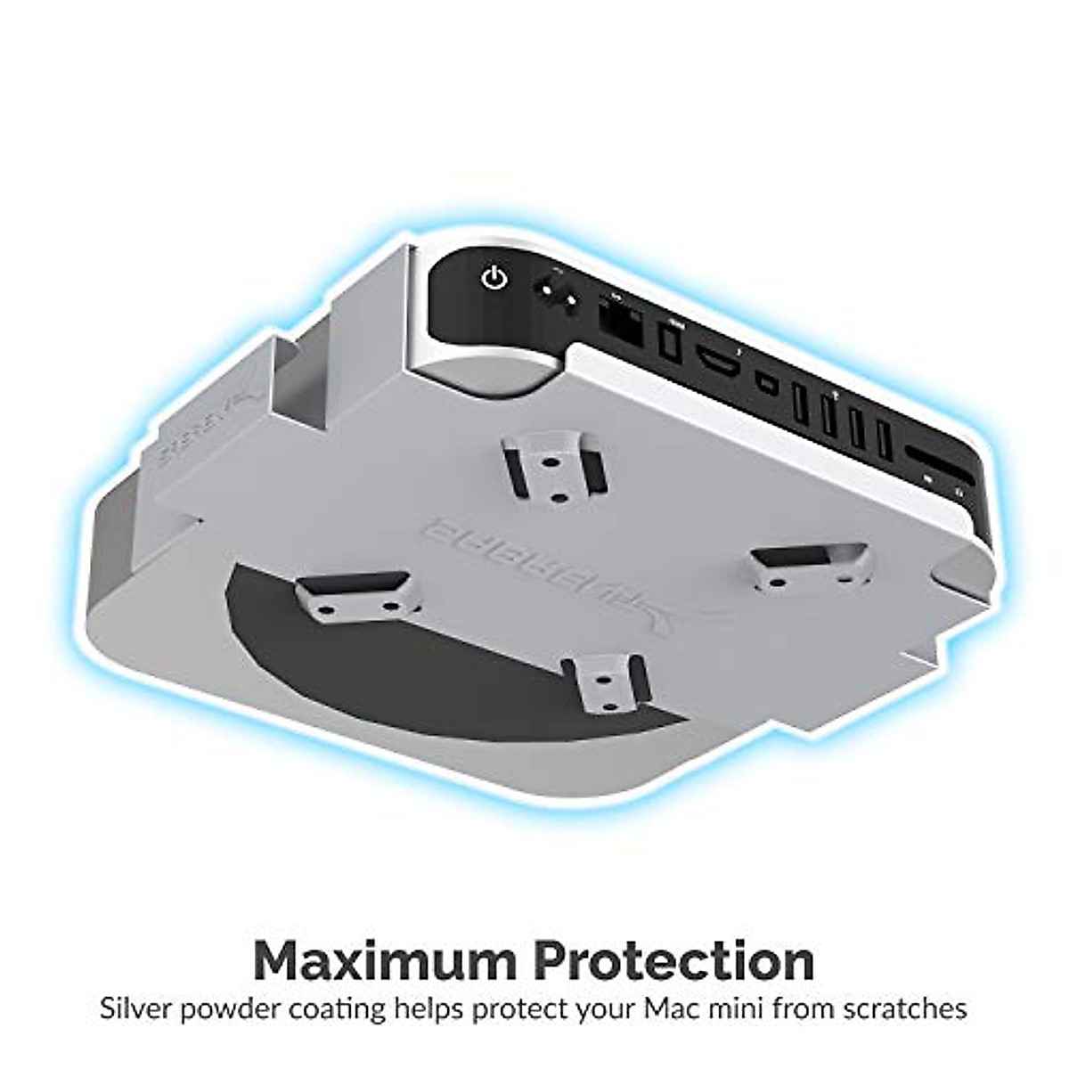 SABRENT Mac Mini VESA Mount/Wall Mount/Under Desk Mount (BK-MACM)