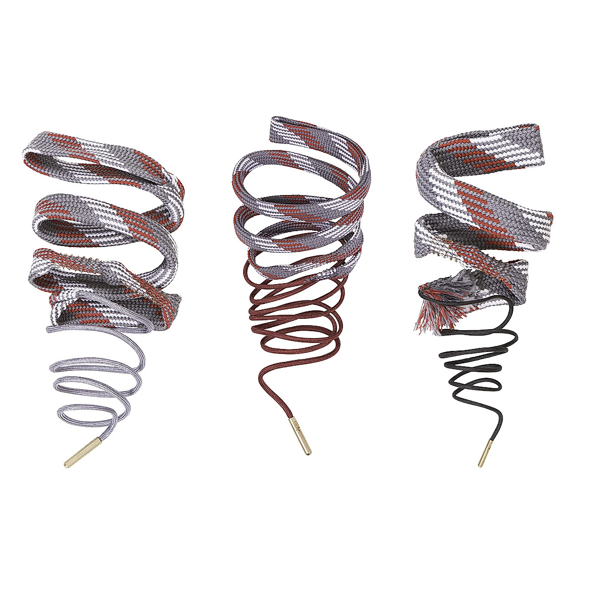 Allen BORE-NADO Bore Cleaner, Barrel Cleaning Rope, Gun Snake - for Handguns, Rifles, or Shotguns, Gray/White/Red, 40 Caliber (70583)