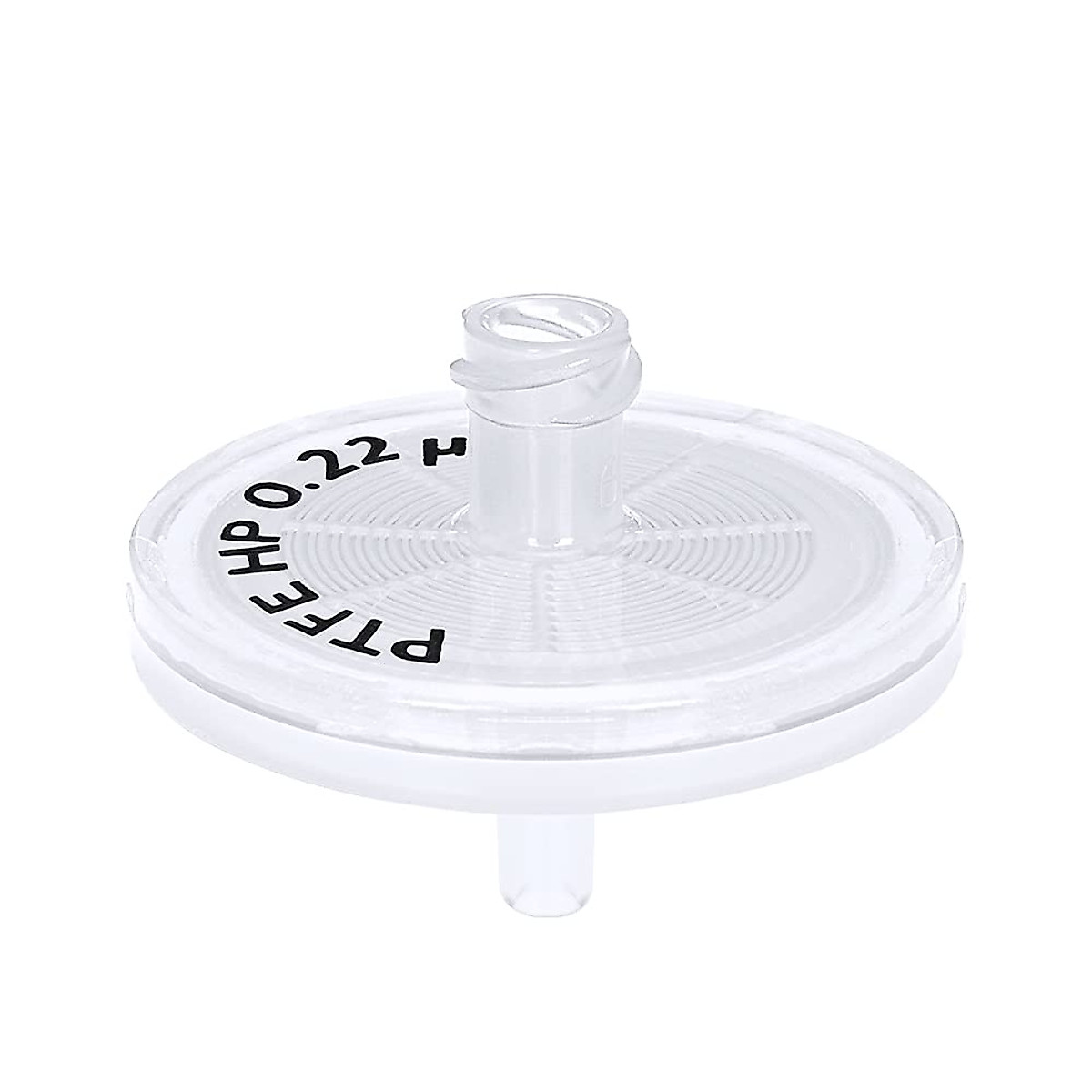 GVS Filter Technology, Syringe Filter, ABLUO, 25mm, PTFE HP Membrane, 0.22µm, PP Housing, 10/pk