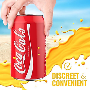 Skywin Silicone Can Sleeve (3 Pack) - Can Cover can Hides Can by Disguising it as a Can of Soda (Red)