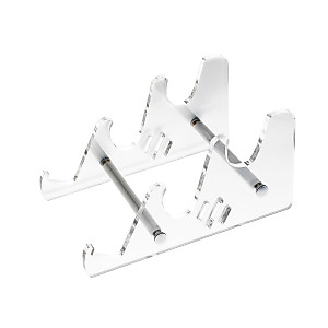 Keyboard Display Stand, Keyboard Container, Keyboard Shelf Keyboard Storage Stand, Transparent Acrylic Stand for Storage Three Mechanical Keyboard