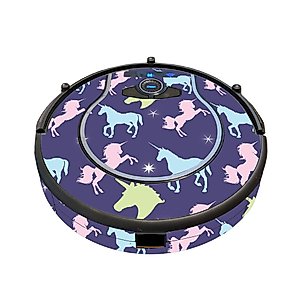 MightySkins Skin Compatible with Shark Ion Robot 750 Vacuum Minimal Coverage - Unicorn Dream | Protective, Durable, and Unique Vinyl wrap Cover | Easy to Apply, Remove | Made in The USA