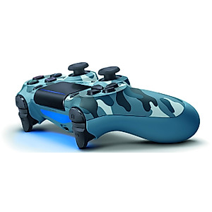 DualShock 4 Wireless Controller for PlayStation 4 - Blue Camouflage (Renewed)