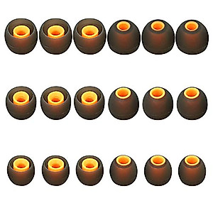 Earbud Tips Earbuds Replacement Tips Ear Tips Earbuds Eartips Eargels 9 Pairs SML
