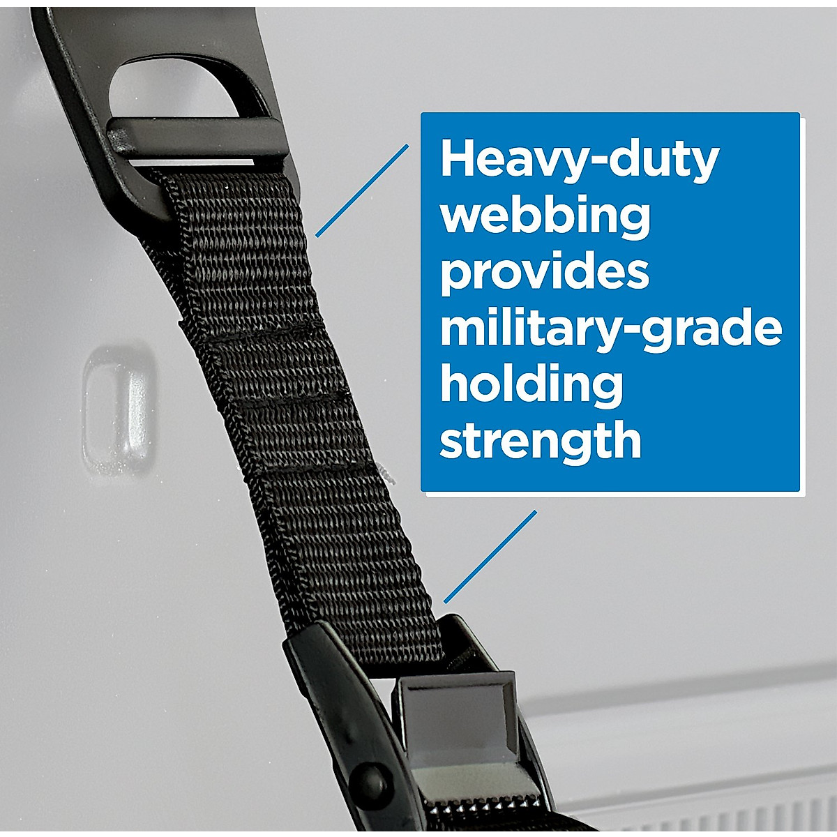 Mount-It! Safety Straps for TV, Furniture, Bookcase, Dresser and TV Stands - Anti-Tip Strap Television Anchor Kit for Baby Proofing, Earthquake Protection, 2 Pack, Mounting Hardware Included