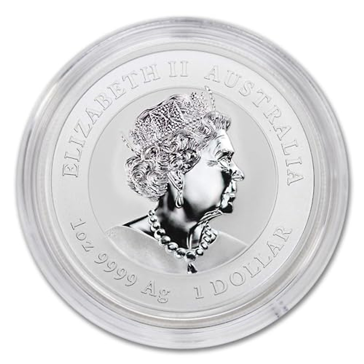 2022 P 1 oz Silver Australian Lunar Year of the Tiger Coin Brilliant Uncirculated (in Capsule) with a Certificate of Authenticity $1 Seller BU