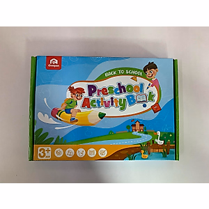 Coogam Pencil Control Tracing Workbook, Learn to Write Alphabet ABC Letters Numbers Handwriting Book Fine Motor Montessori Educational Toy Gift for Preschool Kids