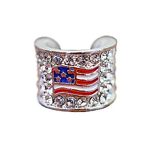 Stethoscope CHARM "Bling your Steth!" - Color: " USA"