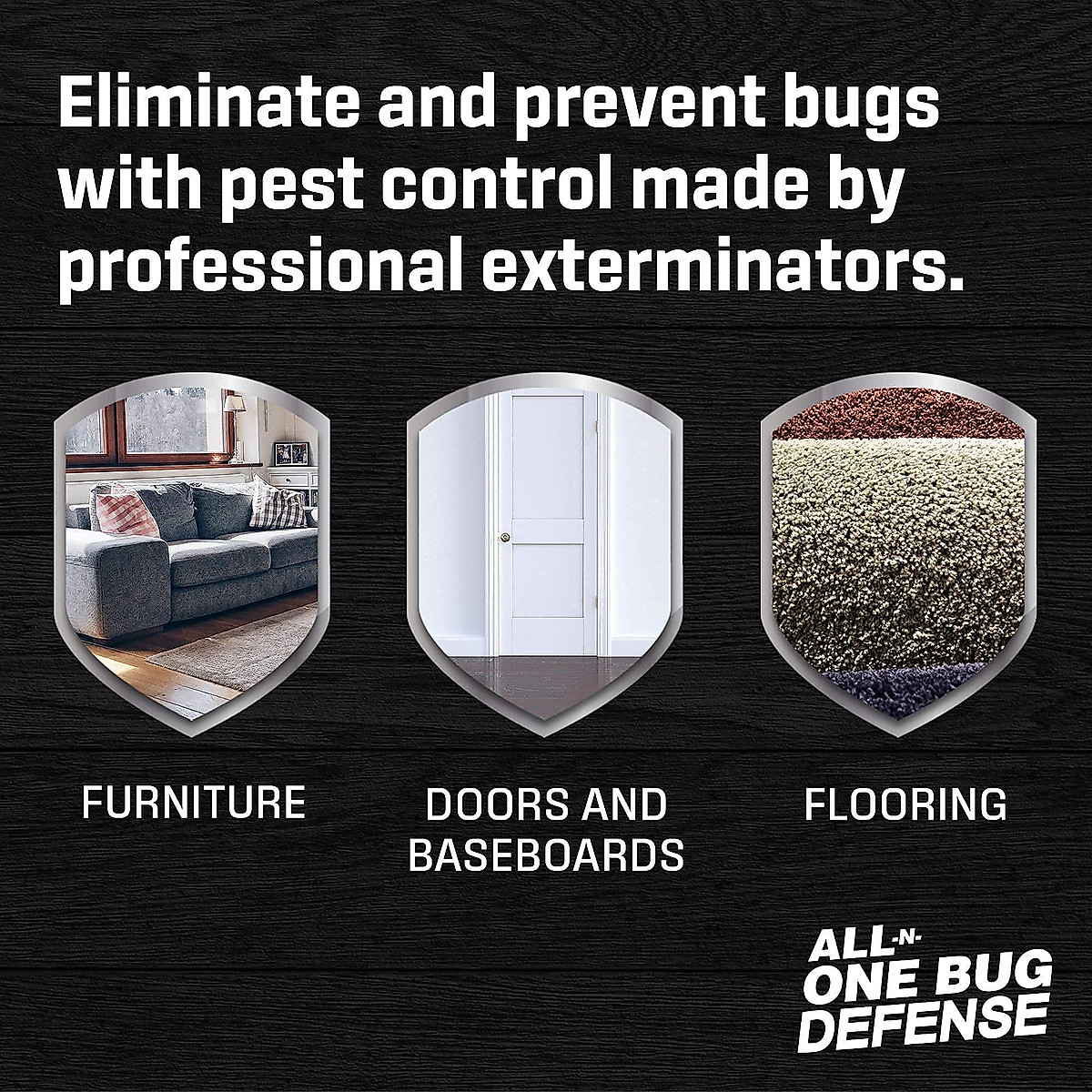 Exterminators Choice All-in-One Bug Spray and Peel and Stick Glue Traps | 32 Ounce and 10 Traps | Natural, Non-Toxic Formula | Safe Around Kids & Pets