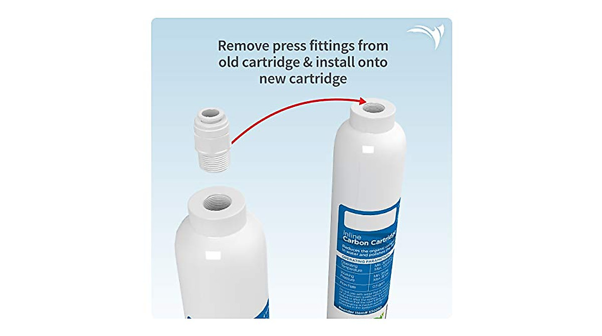 AquaticLife Inline Carbon Filter for Aquariums