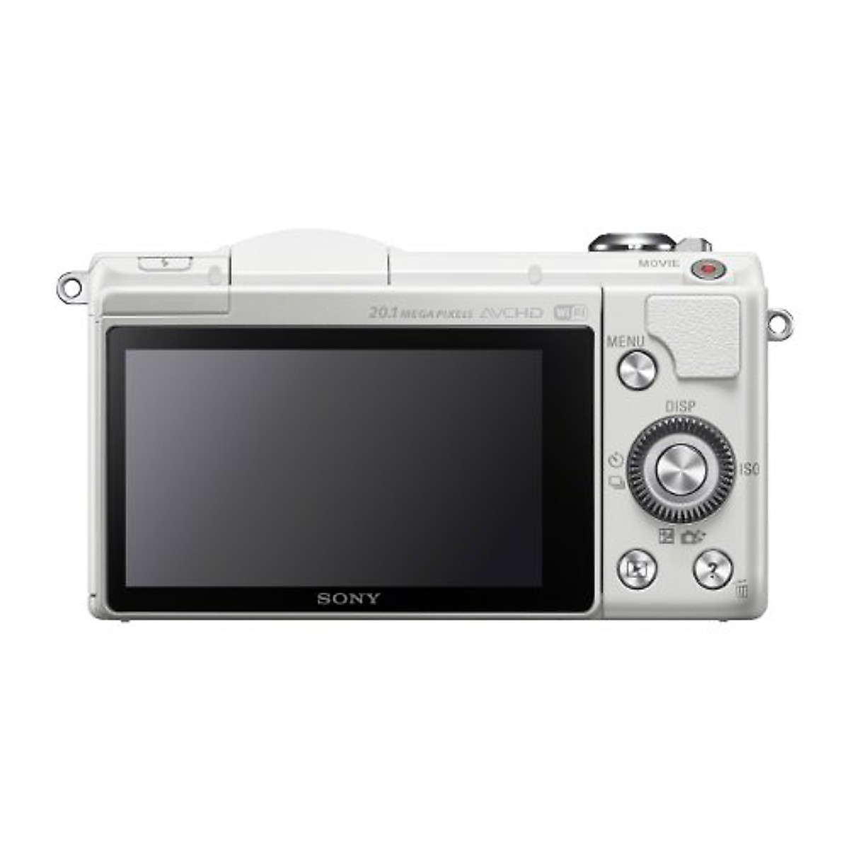 Sony Alpha a5000 Mirrorless Digital Camera with 16-50mm OSS Lens (White)