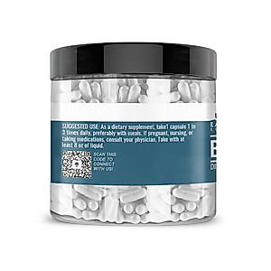 Earthborn Elements Betaine HCL, 200 Capsules, Lab-Tested, No Filler or Additives