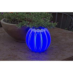 Poolmaster Floating Pool Lights for Swimming Pool, Patio and Hanging Solar Lanterns, 2 Pack, Blue