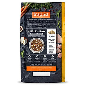 Instinct Raw Boost Grain Free Recipe with Real Chicken Natural Dry Cat Food, 10 lb. Bag