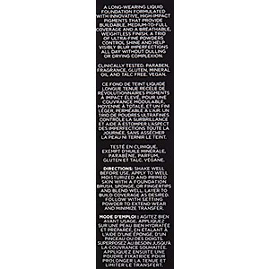 Cover FX Power Play Foundation: Full Coverage, Waterproof, Sweat-proof and Transfer-Proof Liquid Foundation For All Skin Types G20, 1.18 fl. oz.