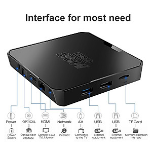 Android TV Box, M98PRO 12.0 4GB RAM 32GB ROM 4K Ultra HD, AllWinner H618 64bit Support 3D USB HD H.265 2.4/5GHz Dual WiFi Ethernet & Intelligent Control Interface for Android Box