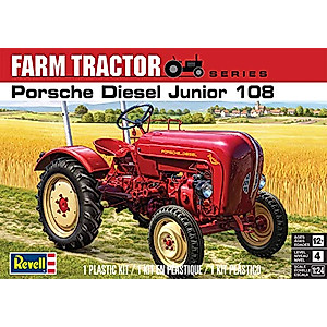 Revell Porsche Diesel Junior 108 Tractor Plastic Model Kit