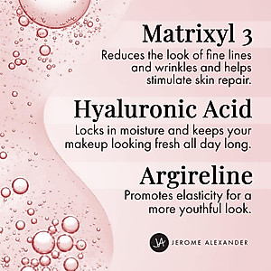 MagicMinerals AirBrush Foundation by Jerome Alexander – 2pc Set with Airbrush Foundation and Kabuki Brush - Spray Makeup with Anti-aging Ingredients for Smooth Radiant Skin (Light)