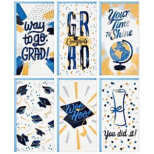 Hallmark Graduation Money Holders or Gift Card Holders Assortment with Envelopes, You Did It (36 Cards and Envelopes)