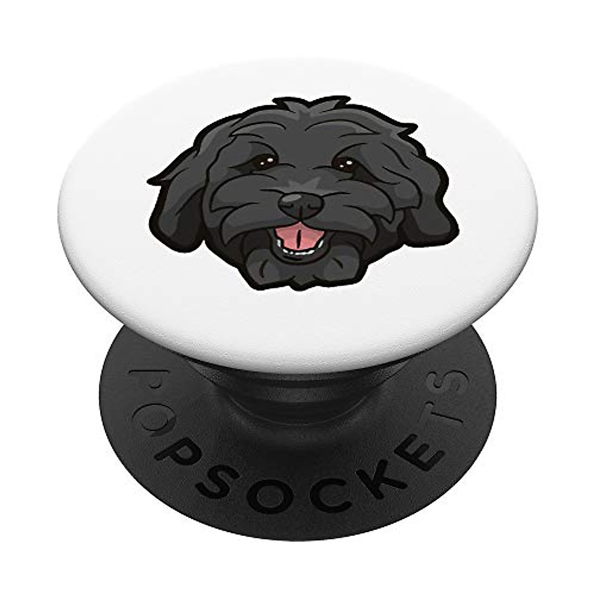 Cute Goldendoodle Doodle Dog Face Gift PopSockets PopGrip: Swappable Grip for Phones & Tablets