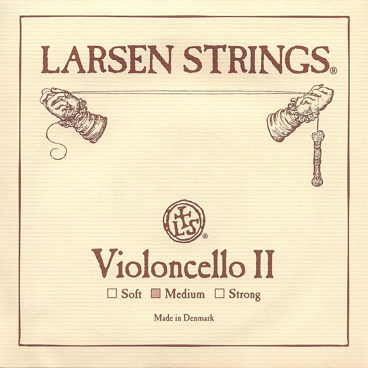 Larsen 4/4 Cello D String Medium Alloy-Steel