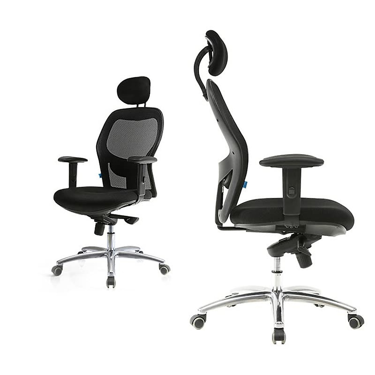 IRDFWH Ergonomic Computer Chair Home Swivel Chair Boss Seat Thicken Cushion Comfortable Reclinable Office Chair Sync Back Function