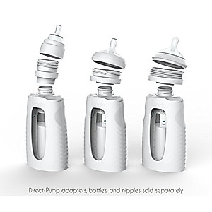 Kiinde Twist Pouch Direct-Pump Direct-Feed Twist Cap Breast Milk Storage Bags for Pumping, Freezing, Heating and Feeding, Pre-Sterilized, 6 Ounce, Pack of 40