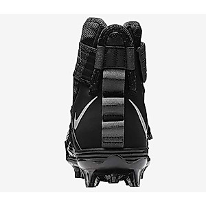 Nike Men's Force Savage Elite 2 Football Cleats (15, Black/White-M)
