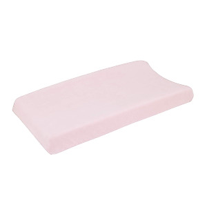 Disney Minnie Mouse 6 Piece Nursery Crib Bedding Set, Comforter, Two 100% Cotton Fitted Crib Sheets, Dust Ruffle, Baby Blanket, Changing Pad Cover, Pink, Grey & White